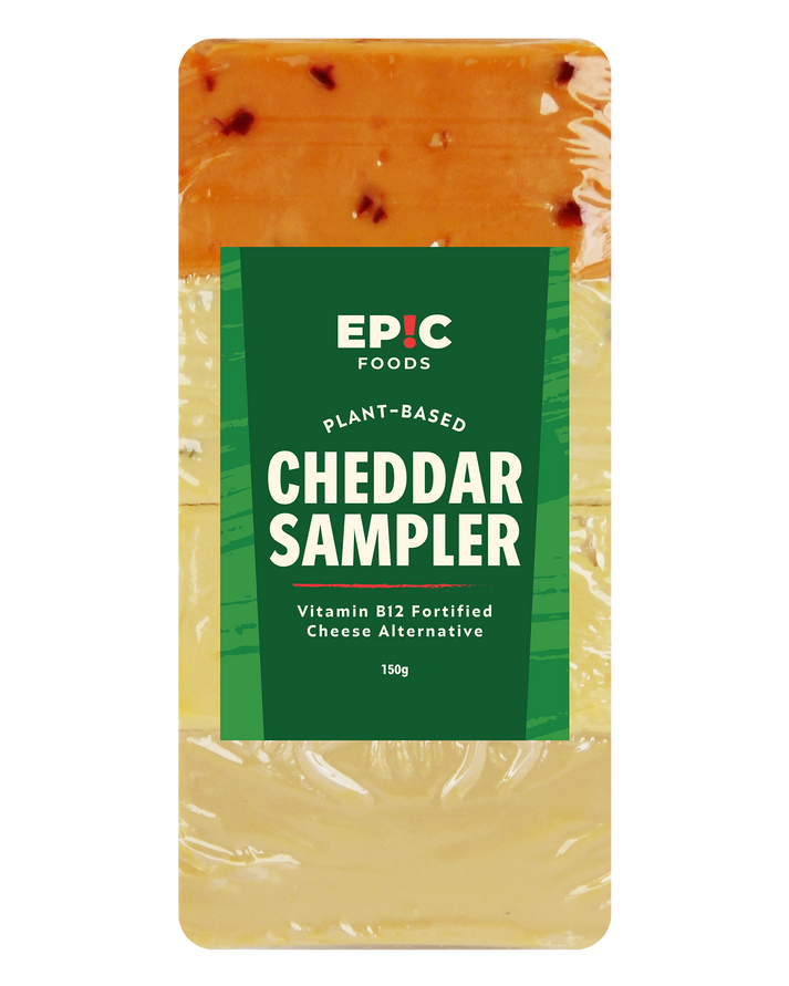 Plant-Based Cheddar Sampler - Limited Edition – Epic Cheese